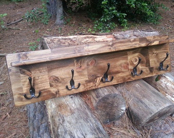 Unique wall mount coat rack related items | Etsy