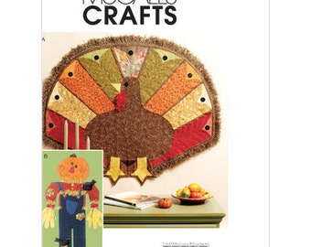 Items similar to Harvest Scarecrow Wood Craft Pattern for Fall ...
