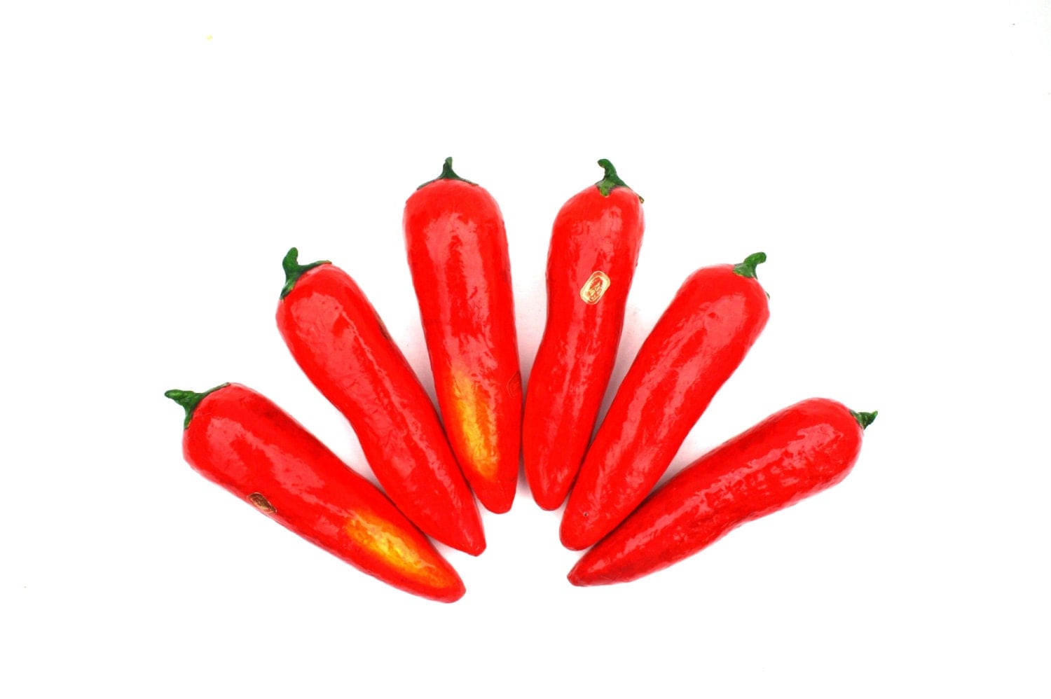 Paper Mache Chili Pepper / Paper Mache Vegetable / Mexican