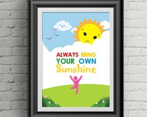 Unique bring sunshine related items | Etsy