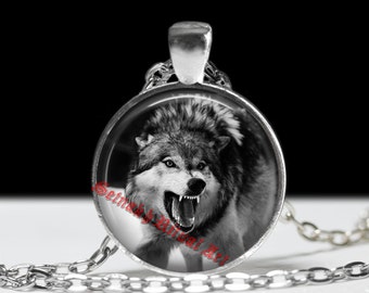 Wolf choker | Etsy