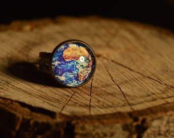 Unique universe ring related items | Etsy