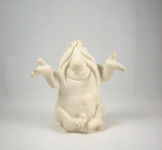 Vintage Toy Nebbish Rubber Doll Rare Original Figure by Herb