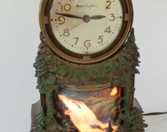 Waterfall clock | Etsy