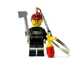 Wolverine Keychain made from New Superhero LEGO r Minifigure