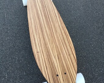 Longboard 44x11 Custom Made with Soild Wood by croozerboards