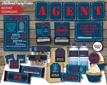 Unique spy decor related items | Etsy