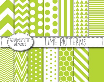 Unique green digital paper related items | Etsy
