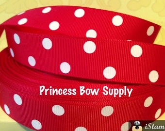Minnie mouse ribbon | Etsy