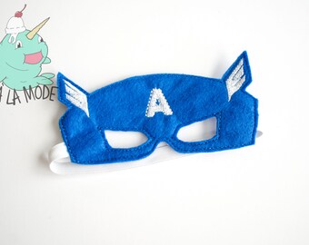 Captain america mask | Etsy