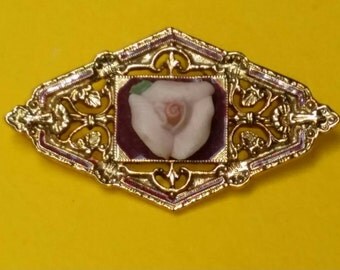 Diamond shaped pin | Etsy