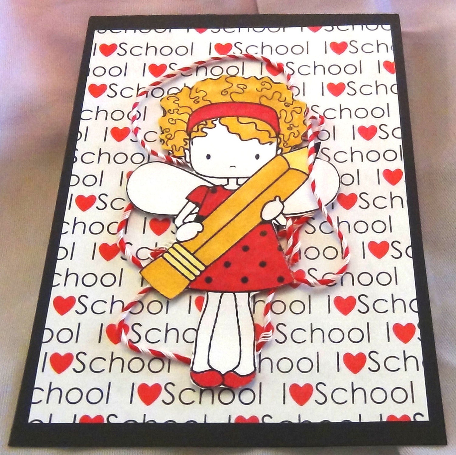 Kid Card Teacher Card School Fairy Card