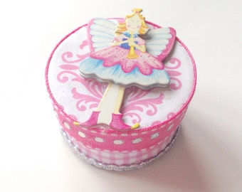 Tooth Fairy Box Sweet Angel With a Gold Coin Trinket Box