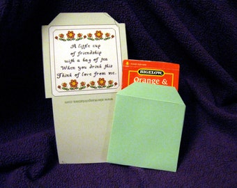Tea bag envelopes | Etsy