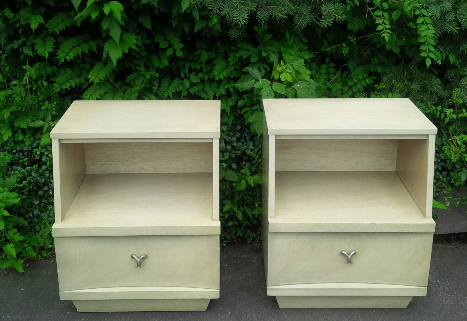Nightstands Californina Retro Mod Bedside Tables PAIR Available Poppy ...