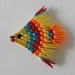 3d Origami Fish magnet