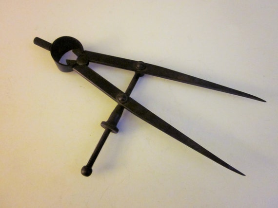 Vintage Drafting Tool Compass Or Caliper Craftsman