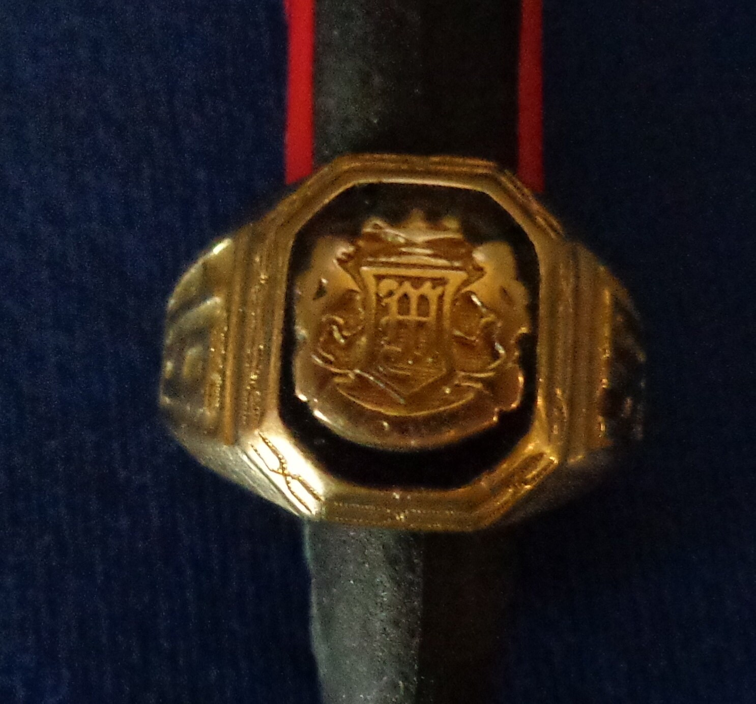1940 high school ring Louisville KY Mercy Harcourt 10K