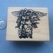 Ancient Greek God Zeus Rubber Stamp