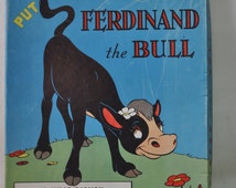 Popular items for ferdinand the bull on Etsy