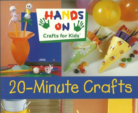 Items similar to Hands on Crafts for Kids - 20 Minute Crafts by Kathie ...