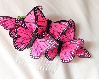 Butterfly hair comb | Etsy
