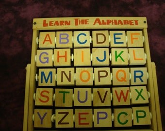 Alphabet tiles | Etsy