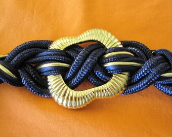 Braided rope belt | Etsy