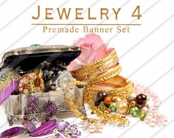 Jewelry shop banner | Etsy