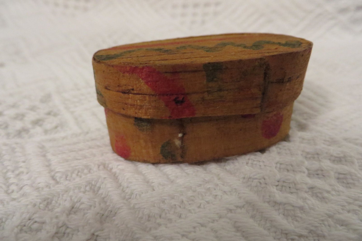 Miniature Band Box // Doll House Accessory // Country Victorian or ...