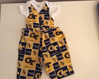 Georgia tech baby | Etsy