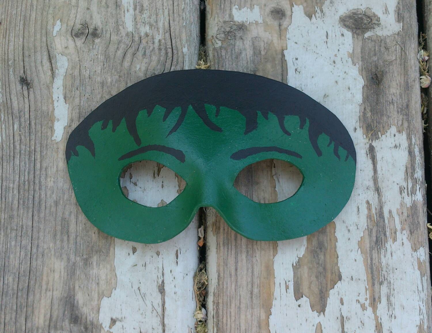 Kids Leather Hulk Mask SuperHero Villain mask Avengers