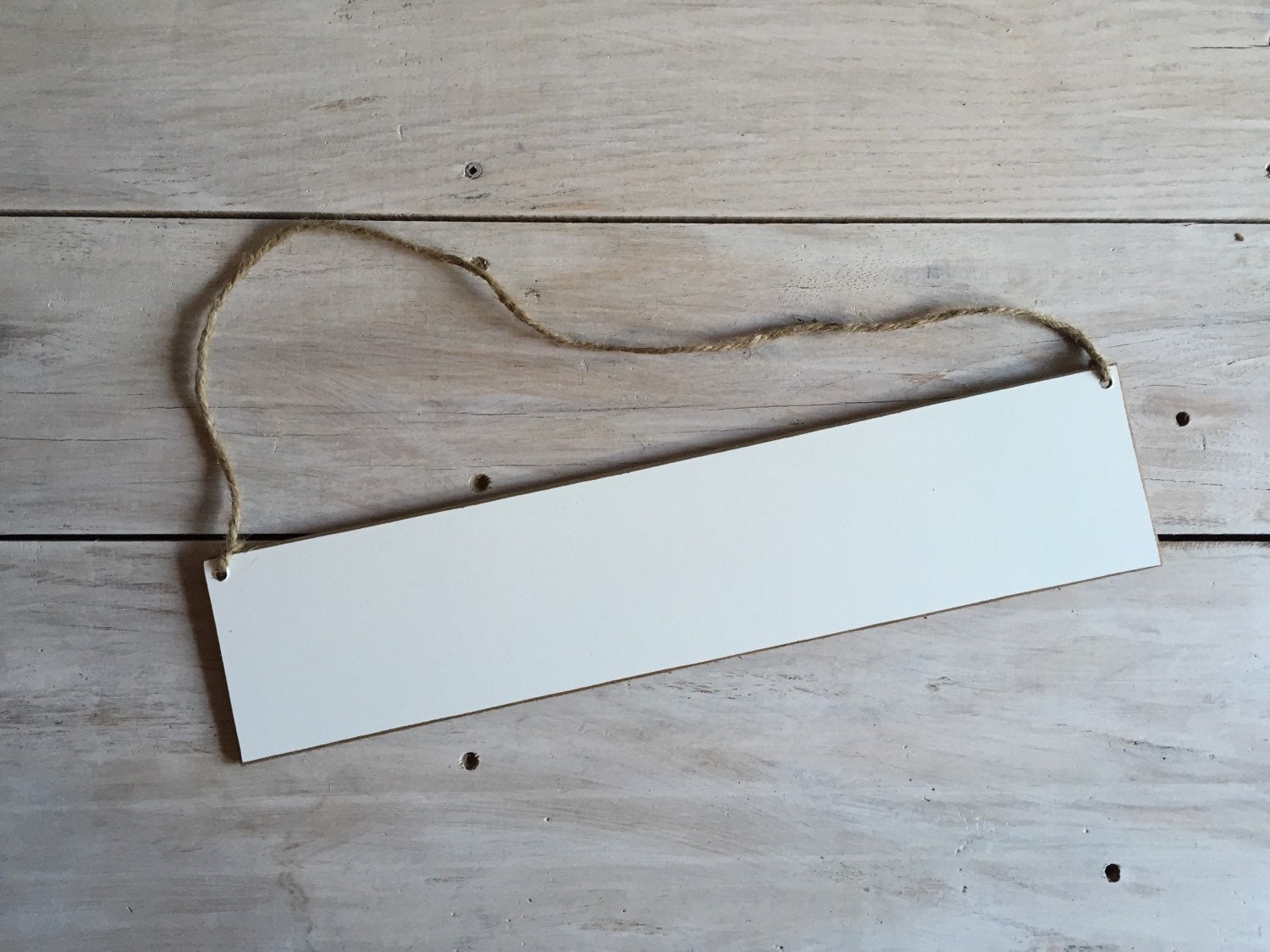 Hanging Whiteboard Sign 16 x 4 Tags Signs