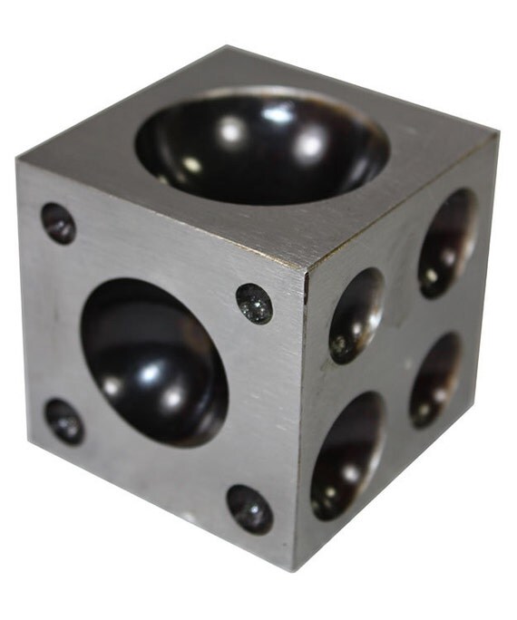 Steel Dapping Block 2-1/2 x 2-1/2 DA1250