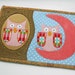 Night Owls Mug Rug Pattern by Patchsmith on Etsy