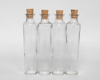 Glass bottle favors | Etsy