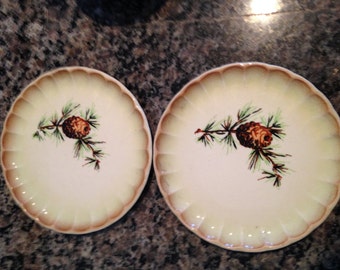 Pine cone plate | Etsy
