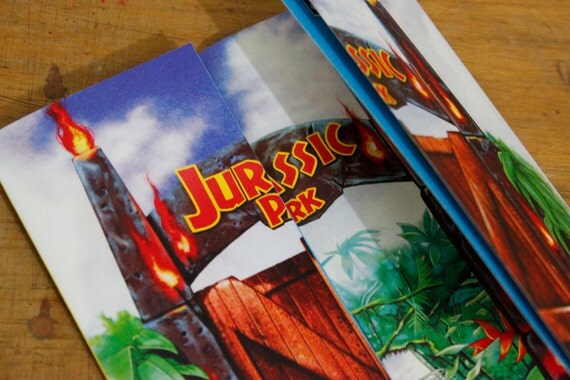Jurassic Park Brochure Pamphlet Includes ads and map