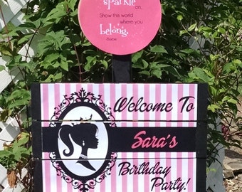 Barbie theme party | Etsy