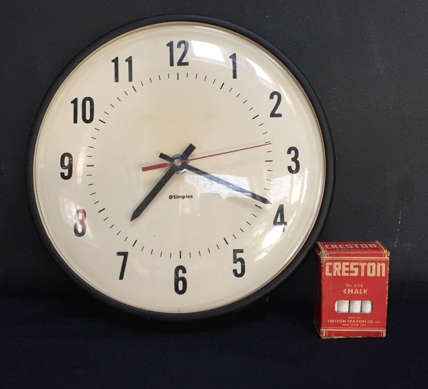 SALE Simplex School Clock
