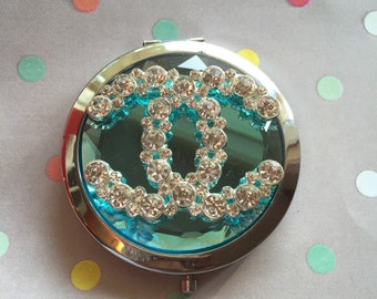 Bling compact mirror | Etsy