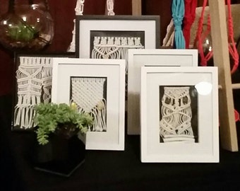 Macrame frame | Etsy