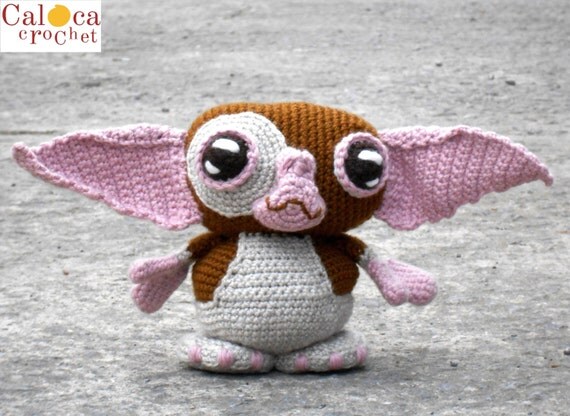 Pattern Gizmo Gremlins amigurumi. By Caloca Crochet