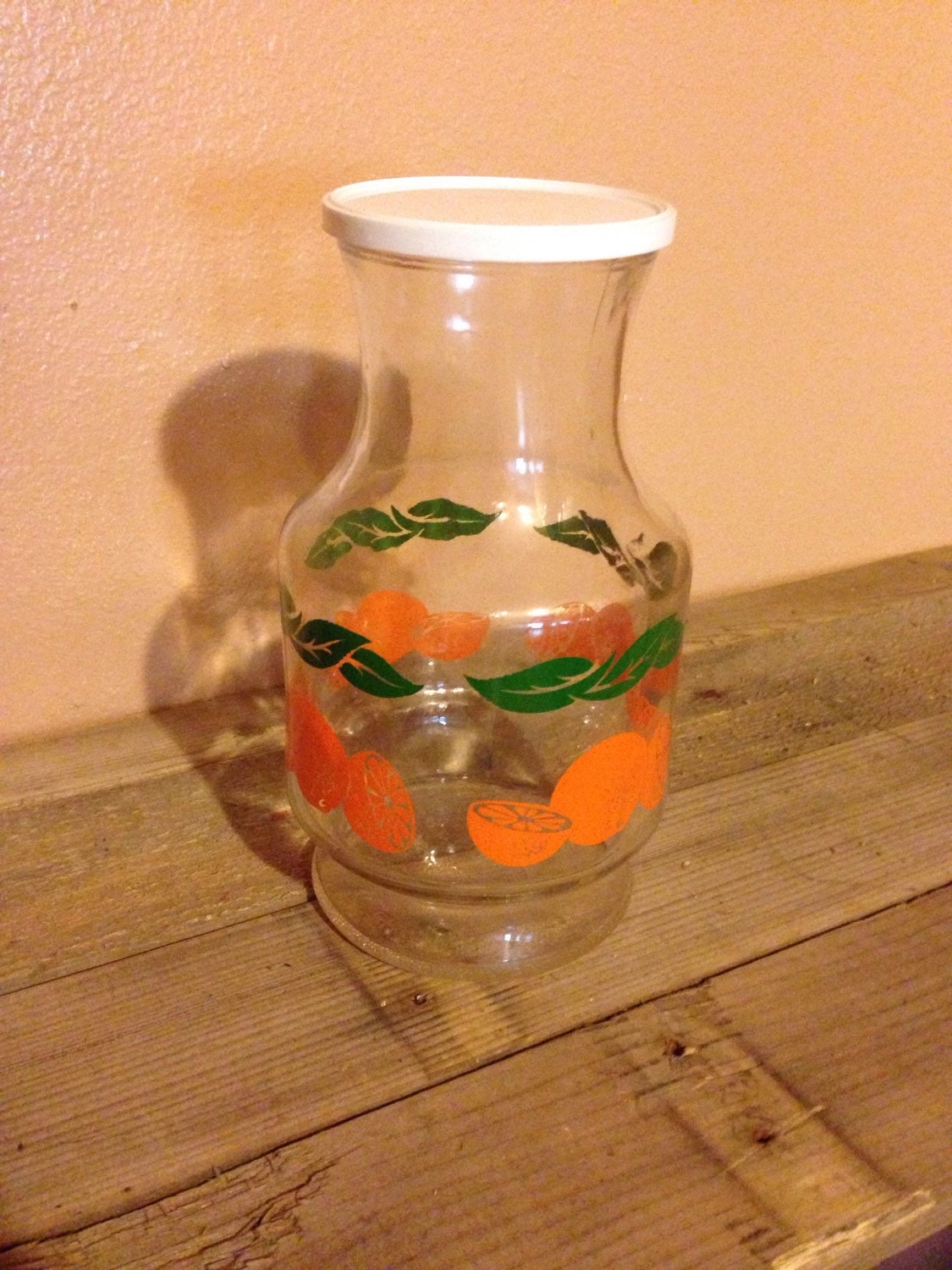 Vintage orange juice pitcher – Haute Juice