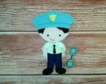 Popular items for police embroidery on Etsy