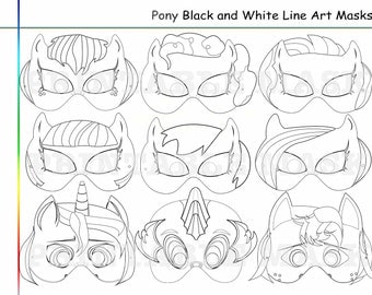 My little pony mask | Etsy