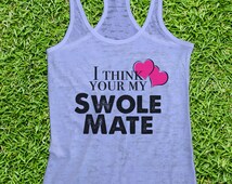 Popular items for swole mate on Etsy