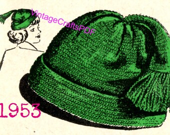 Crochet cap pattern | Etsy