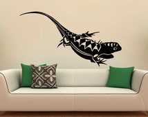 Popular items for lizard wall decals on Etsy