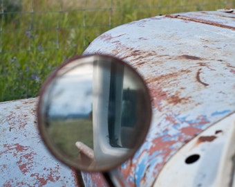Items similar to Rustic Photography - Rusty - Old - Green Car ...